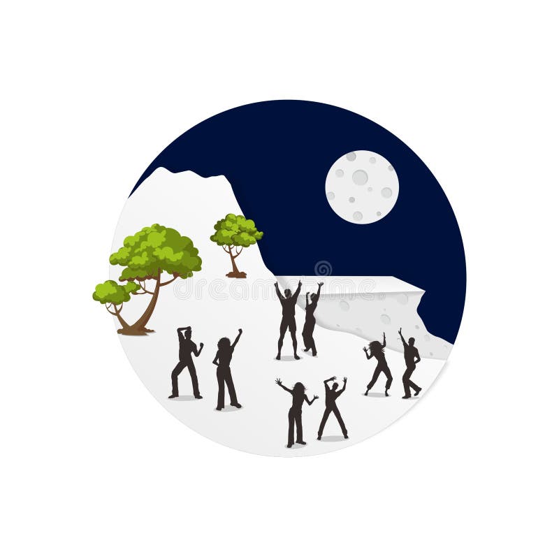 Ocean Moon Dance Stock Illustrations – 173 Ocean Moon Dance Stock ...