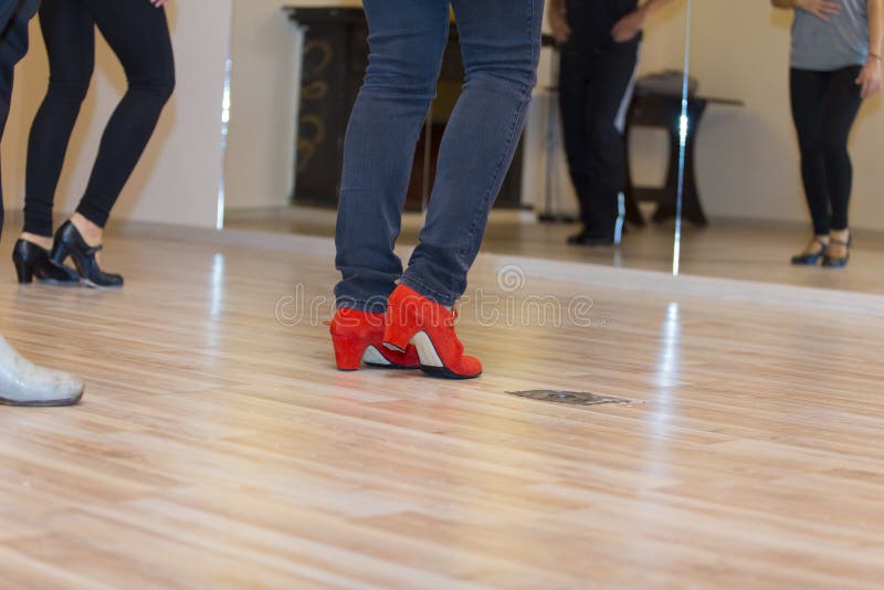 People Practicing Dance Steps Stock Image - Image of light, cultural ...