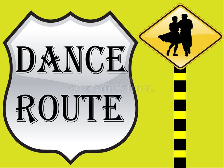 Dance route stock vector. Illustration of rendering, ballroom - 11363878