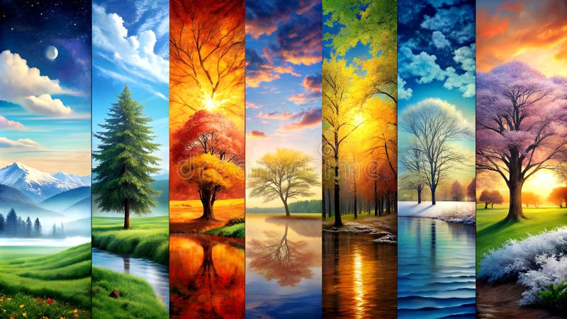 A Dance of Seasons: Exploring the Rhythms of Nature in Art Generative ...