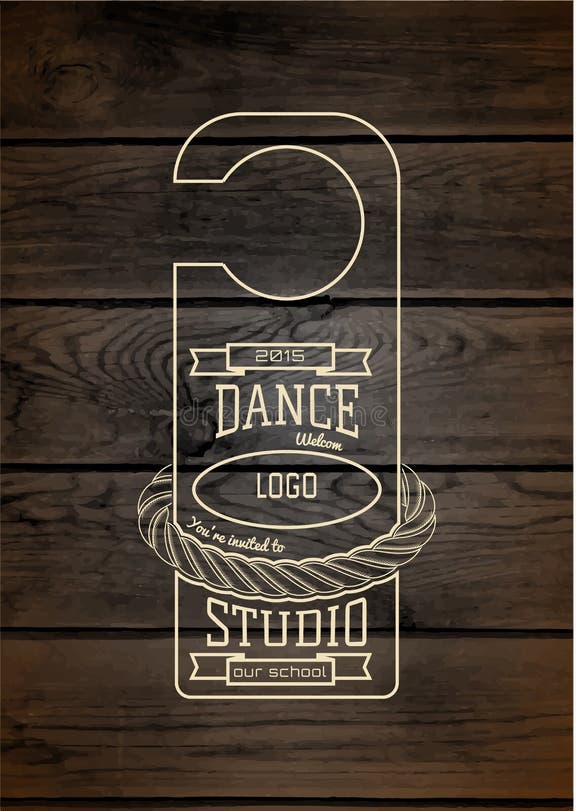 Dance Studio Badges Logos and Labels for Any Use Stock Illustration ...
