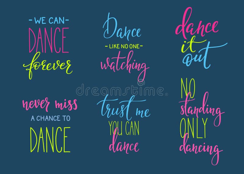 Dance Lettering Stock Illustrations – 7,743 Dance Lettering Stock ...