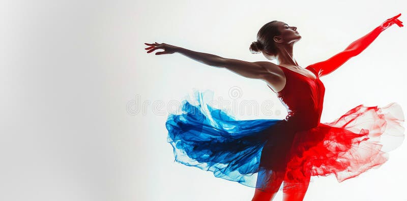 Dance Style, Performance, Hobby, Dance School. Double Exposure Effect ...