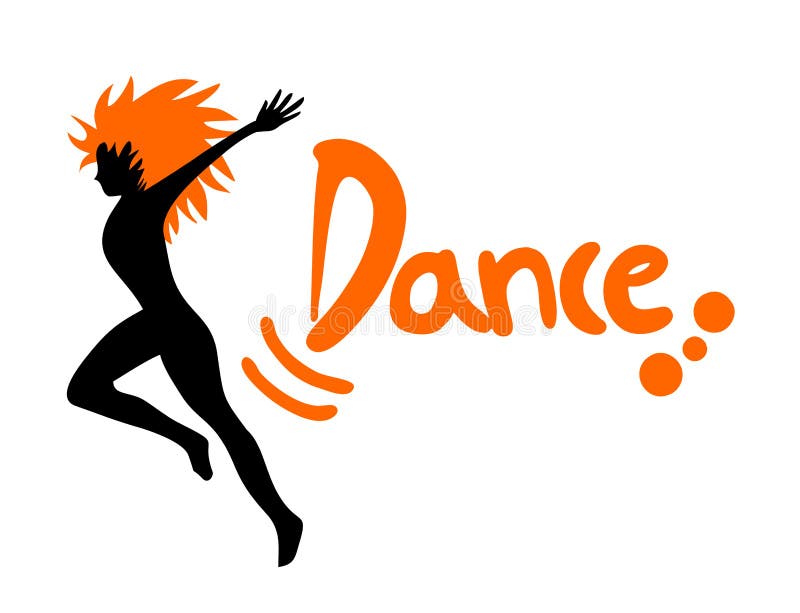Dance symbol stock vector. Illustration of sport, modern - 26666522