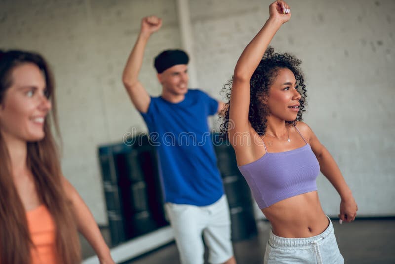 Group of People Enjoying Their Dance Class Stock Photo - Image of hobby ...