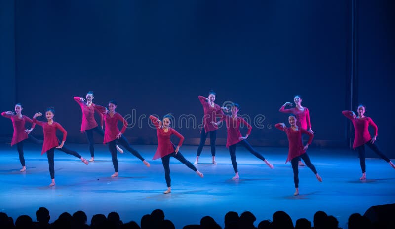 Adjustment of Basic Skills 2-a Dance Training Class Editorial Photo ...