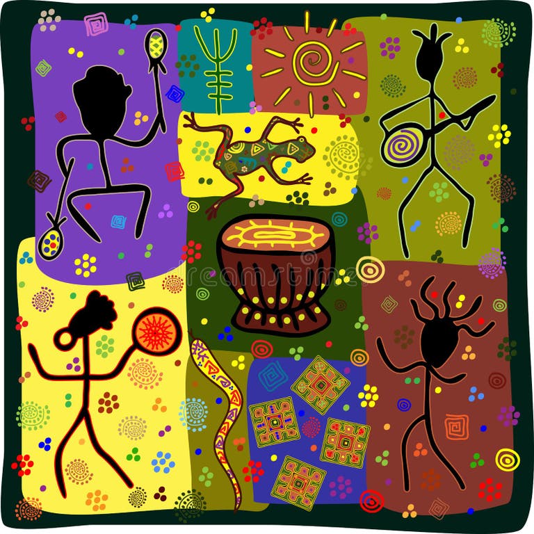 Old Aboriginal Style Stock Illustrations – 5,226 Old Aboriginal Style ...