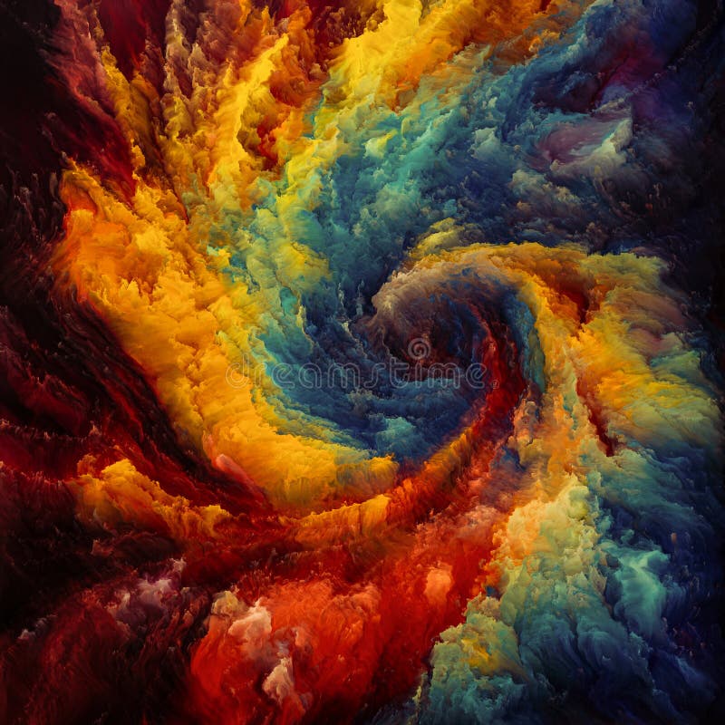 Dance of Vibrant Textures stock image. Image of undulating - 322399699