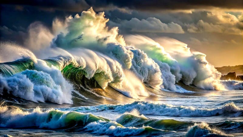 The Dance of the Waves: a Dynamic Symphony of Ocean S Unbridled Energy ...