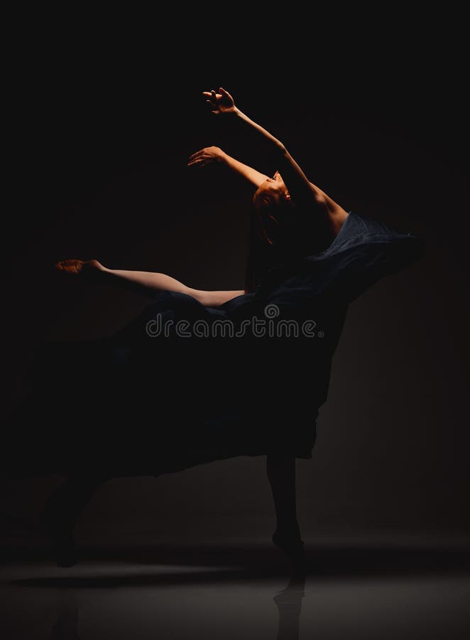 Dance, Woman Kick and Ballet in Studio with Performance, Flexibility ...