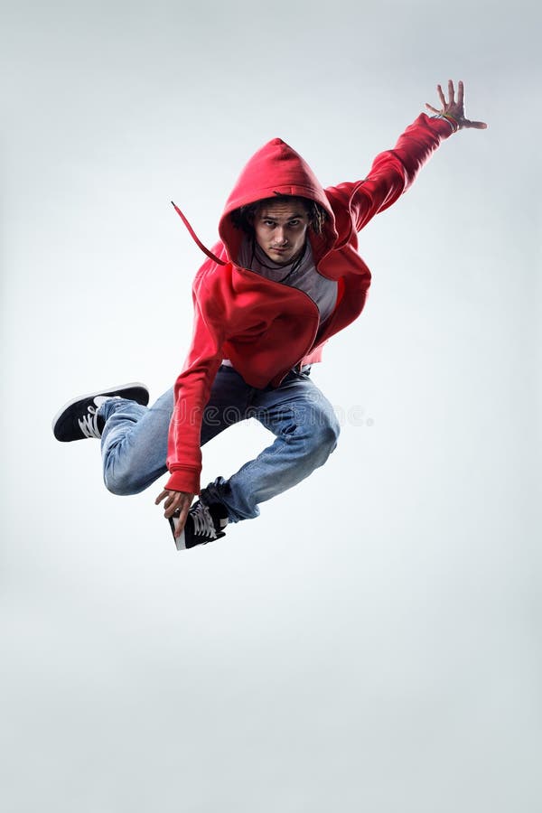 Dancer Jumping from Explosion Stock Image - Image of balance, athlete ...