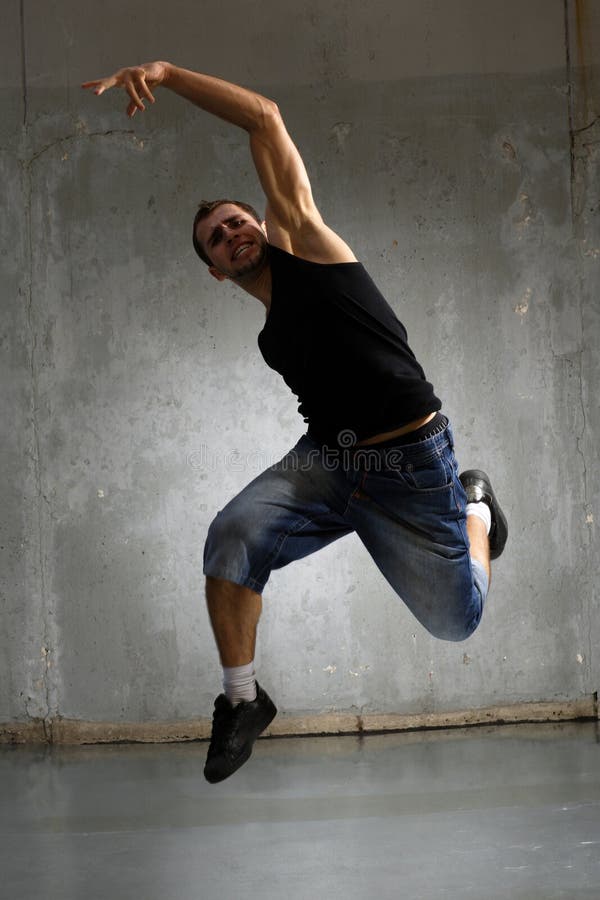 Jumping dancer stock photo. Image of mixed, lift, expressive - 22749612