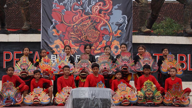 The Dancer of Barong Dance. Barong is One of the Indonesian Traditional ...