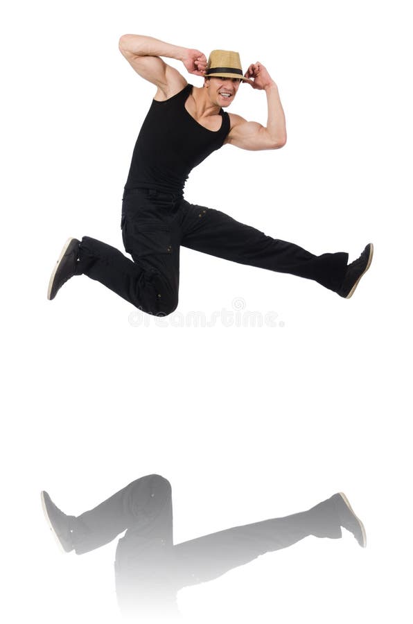 Dancer Dancing Dances Isolated Stock Photo - Image of leaping, movement ...