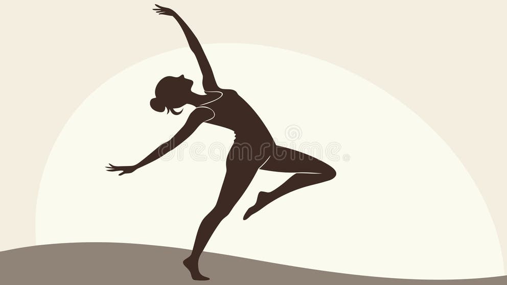 Dancer in Expressive Movement, Showcasing Passion, Vector Design Generative AI Stock Vector ...