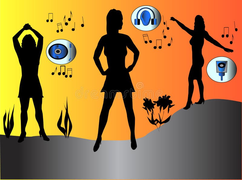 Go Dancers Stock Illustrations – 24 Go Dancers Stock Illustrations ...