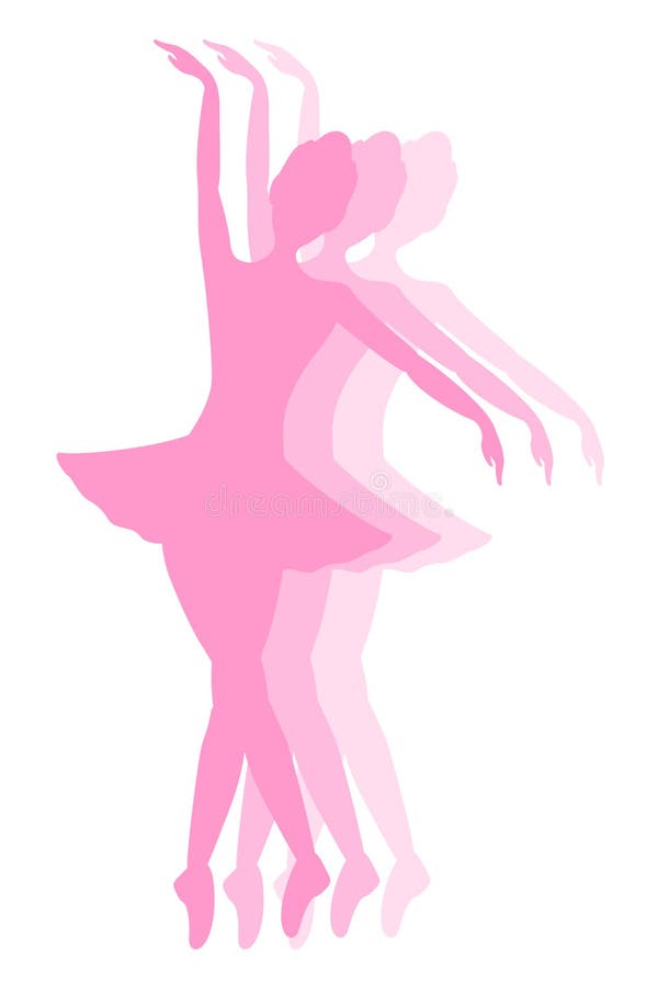 Dancer girl symbol stock vector. Illustration of symbol - 76659095