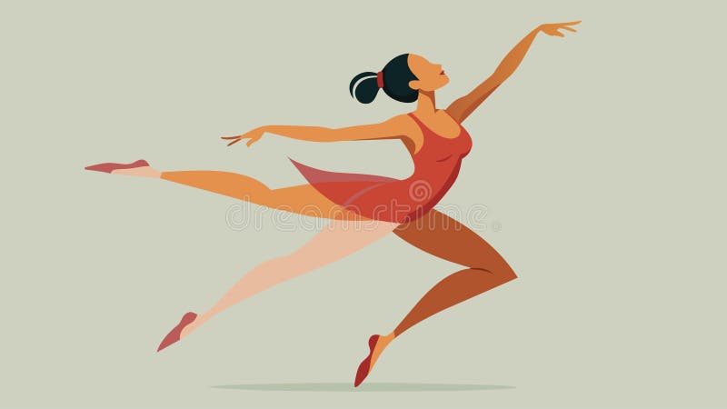 A Dancer Gracefully Moving and Flowing Exemplifying the Elegance and ...