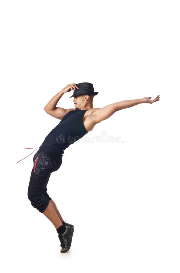 Dancer isolated stock image. Image of person, muscular - 28031165