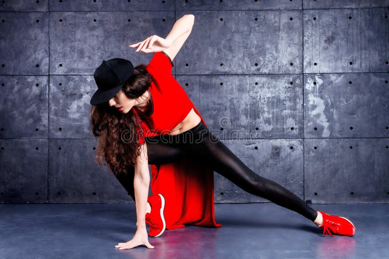 Dancer in motion stock photo. Image of flexibility, grace - 97213358