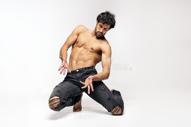 Fit Shirtless Dancer Stock Photos - Free & Royalty-Free Stock Photos ...