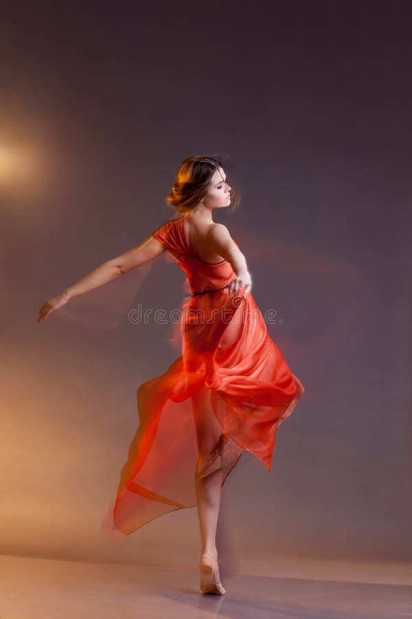 Dancer stock photo. Image of jump, pretty, ballet, studio - 30808116