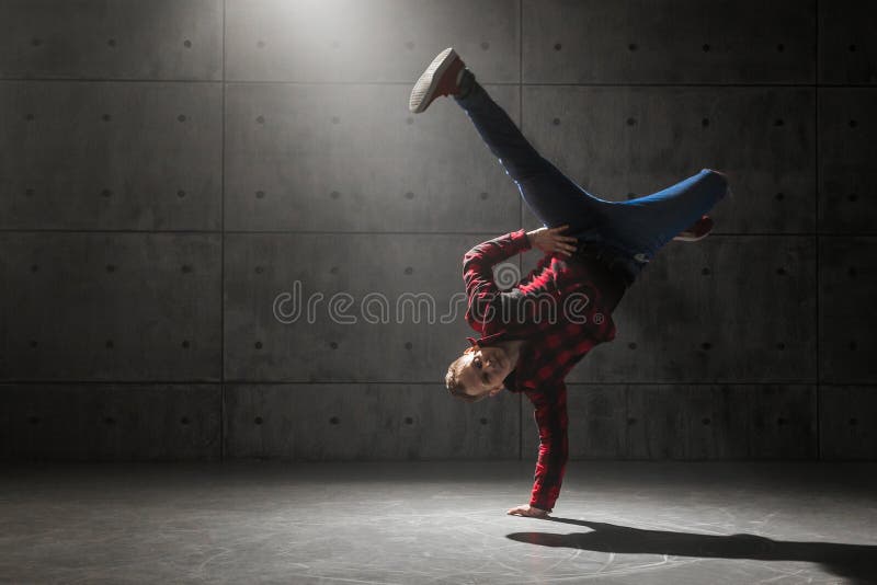 Dancer posing in studio stock photo. Image of breakdance - 107325498