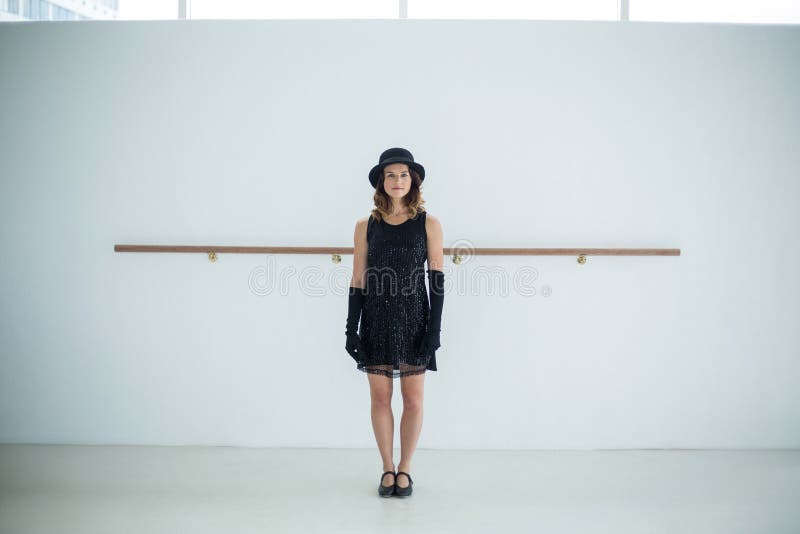 Dancer Practicing Contemporary Dance Stock Photo - Image of harming ...