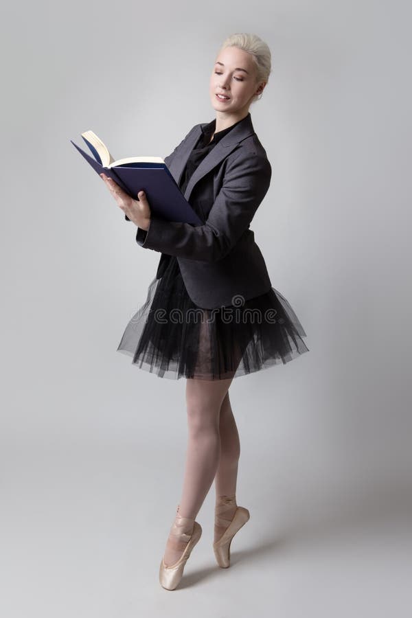 Dancer reading stock image. Image of ballet, healthy - 63701853