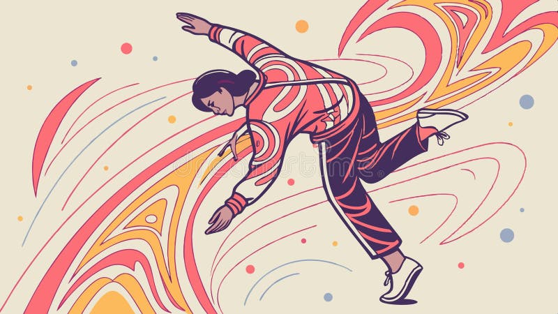 Dancer Silhouette Abstract, Dynamic Movement, Artistic Dance ...