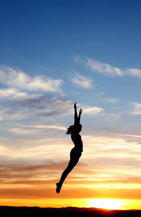 Dancer in sunset stock image. Image of body, light, lifestyle - 28106755
