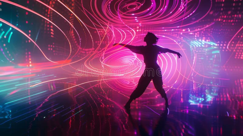 Dancer Synchronizes Stock Illustrations – 1 Dancer Synchronizes Stock ...
