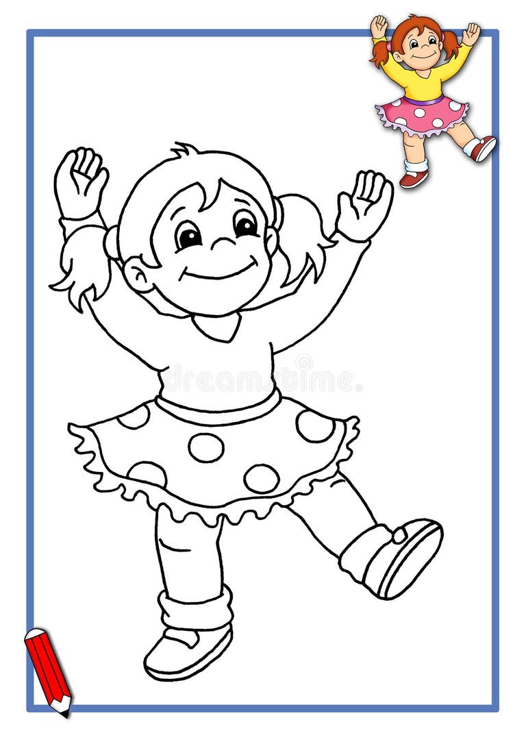 People To Color Stock Illustrations – 60,725 People To Color Stock ...