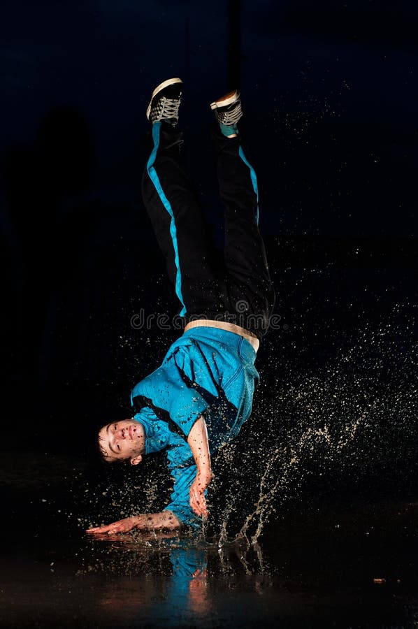 The dancer stock image. Image of jumper, dancing, breakdancing - 6211689