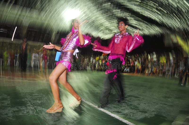 Dancers editorial stock image. Image of town, bicol, philippine - 16159609