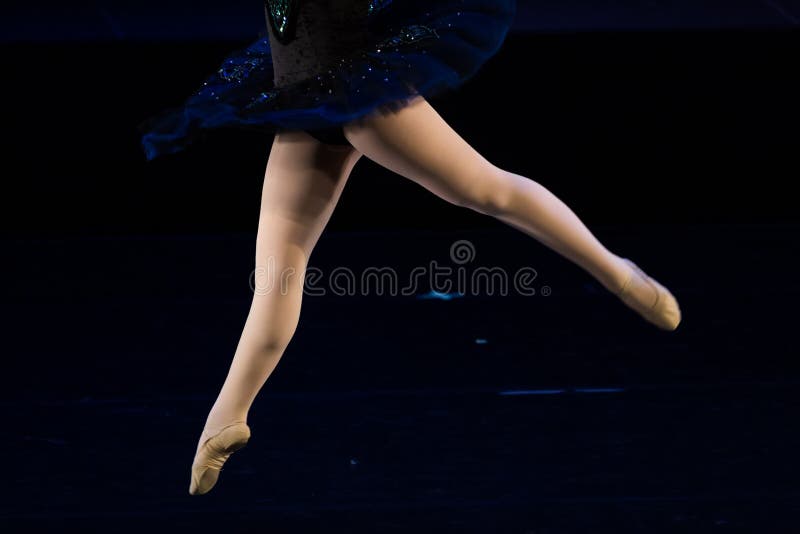 Dancers during Ballet Performances.Legs only Stock Photo - Image of ...