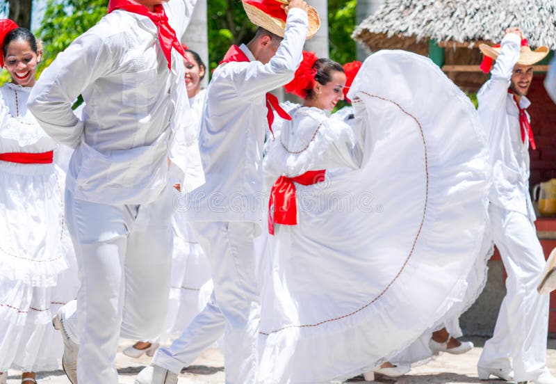 Dancers Dancing Son Jarocho La Bamba Folk Dance Editorial Image - Image ...