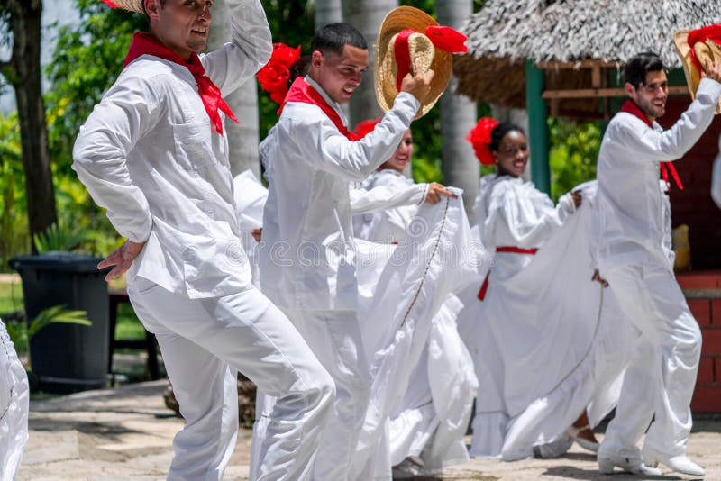 Dancers Dancing Son Jarocho La Bamba Folk Dance Editorial Stock Photo ...