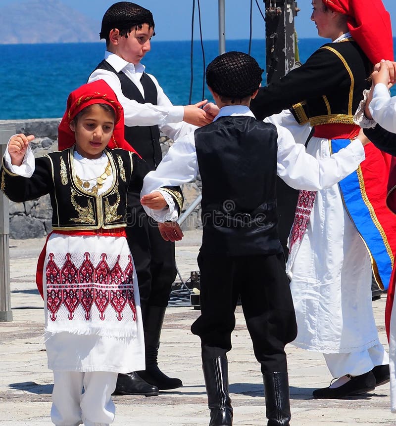 Dancers at Easter Celebration Heraklion Crete Greece Editorial Stock ...
