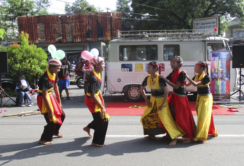 Dancers editorial stock image. Image of central, java - 77422964