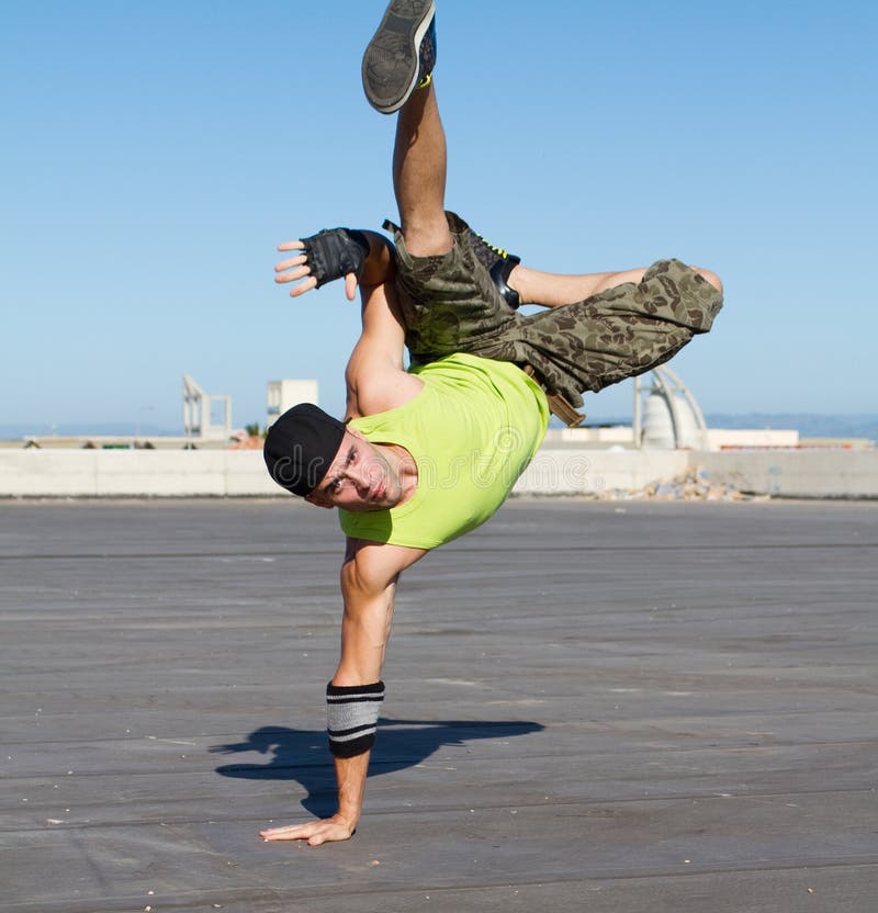 Dancing stock image. Image of adult, breakdance, jump - 13431877