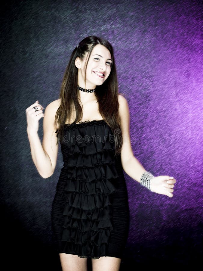 Girl in Dreamtime shirt stock photo. Image of attractive - 1957306