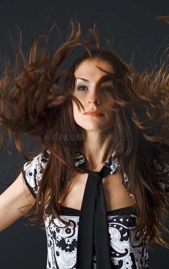 Dancing stock photo. Image of portrait, background, girl - 7902018