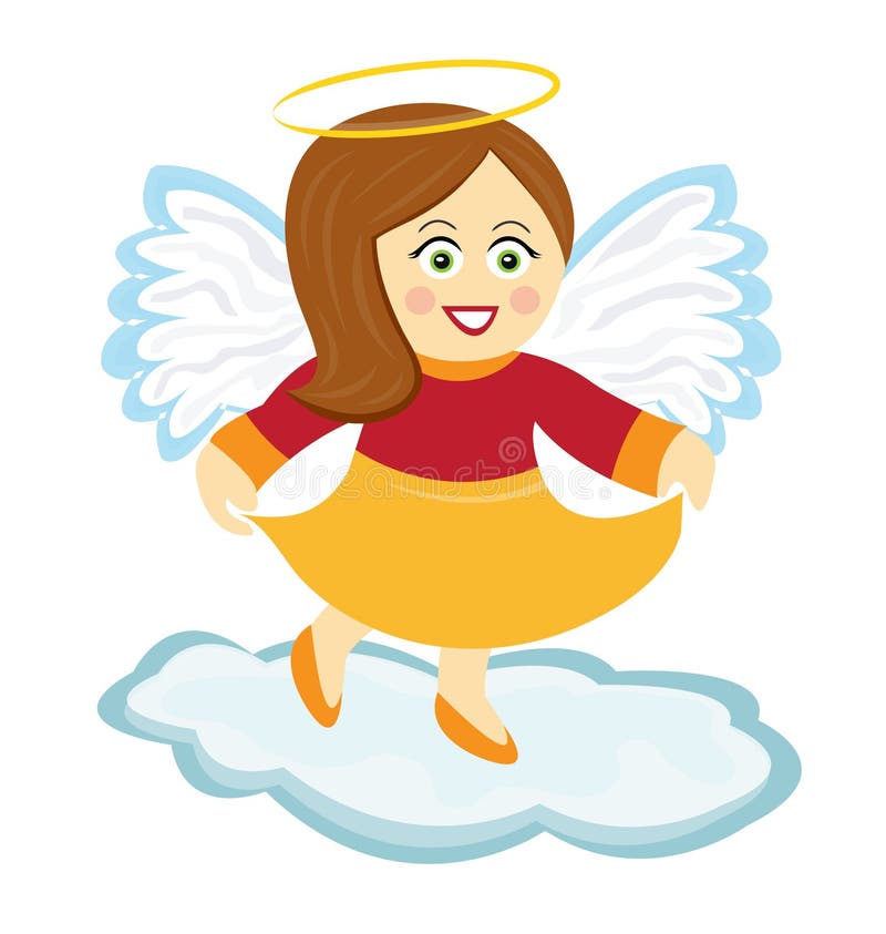 Angel Dancing Cloud Stock Illustrations – 35 Angel Dancing Cloud Stock ...