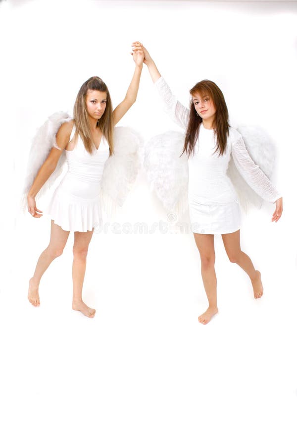 Dancing Angels stock image. Image of rejoice, smiling - 1420485