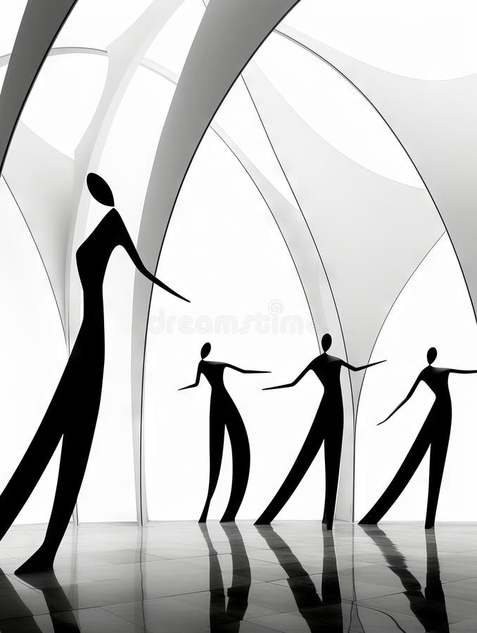 Dancing Stick Figures Stock Illustrations – 149 Dancing Stick Figures ...