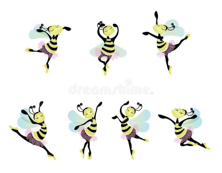 Dancing Bee Stock Illustrations – 237 Dancing Bee Stock Illustrations ...