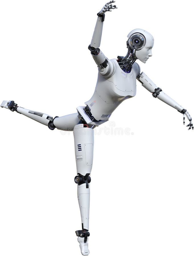 Dancing, Ballet Dancer, Robot, Isolated Stock Image - Illustration of ... Dancing, Ballet Dancer, Robot, Isolated Stock Image - Illustration of ...