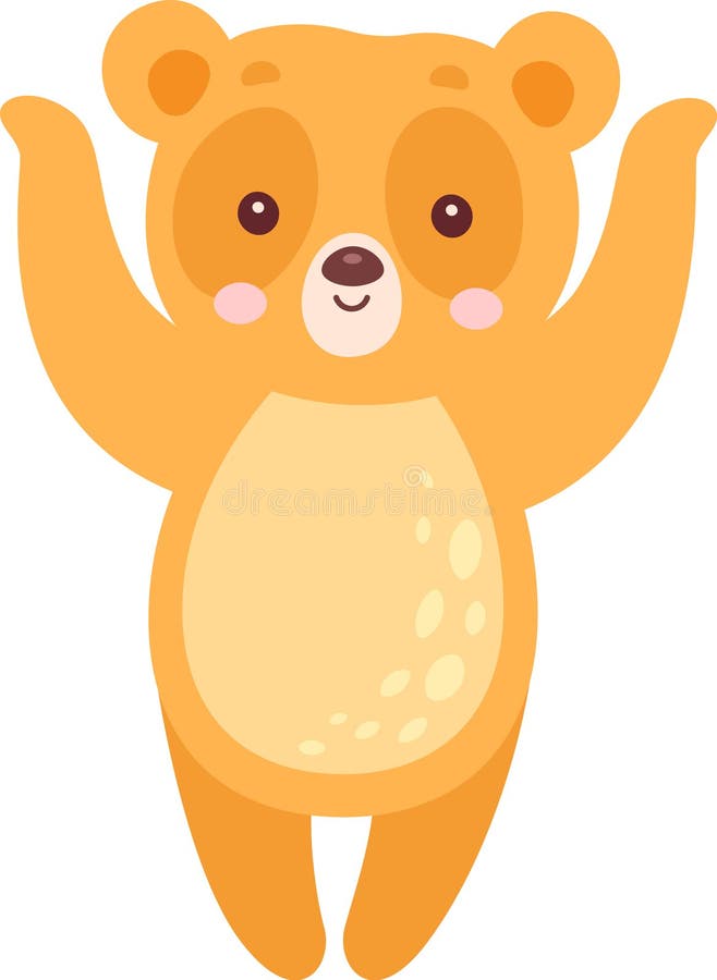 Dancing Bear Animal stock vector. Illustration of wild - 290116109