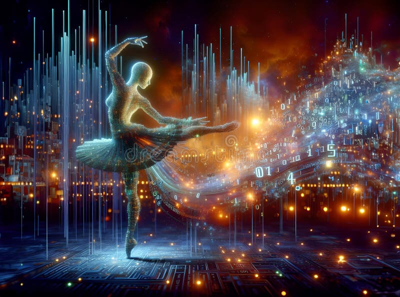Dancing with Binary Codes with a Balletcore Dancer Embodying Its ...